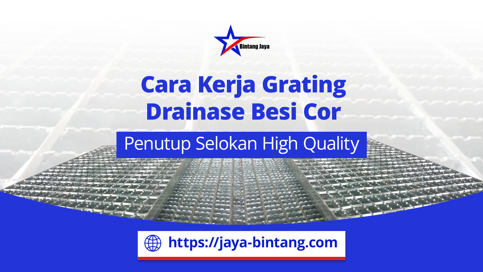 Grating Drainase Besi Cor untuk Drainase Berkualitas